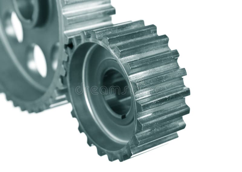 Two gear coupled stock photo. Image of transmission, technical - 67639478