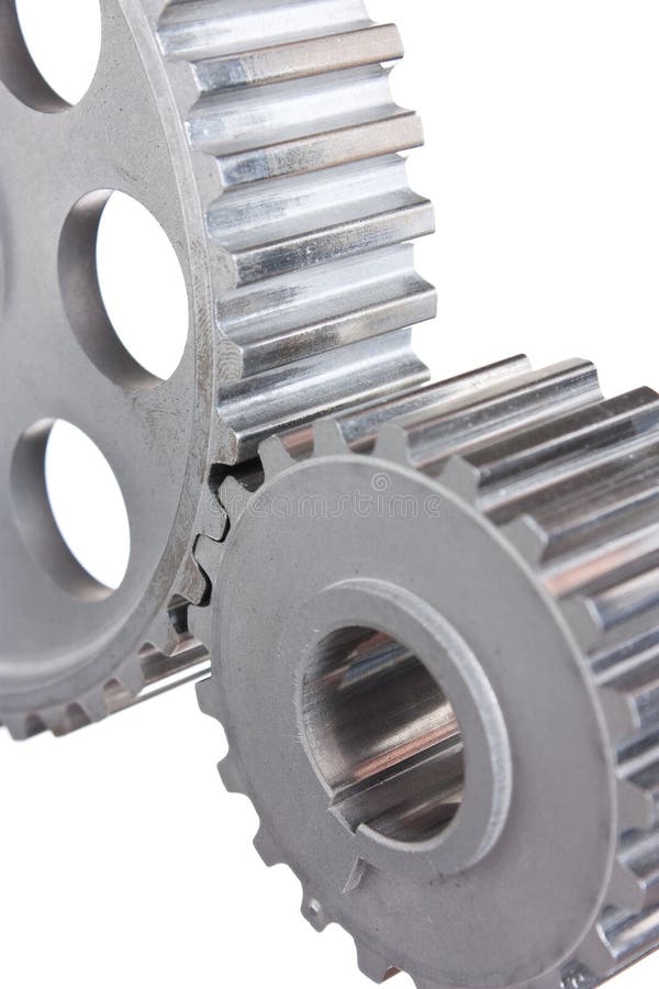 Two gear coupled stock photo. Image of transmission, technical - 67639478