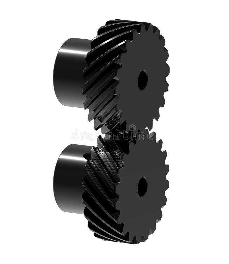 Two gears stock illustration. Illustration of gear, industry - 21622102