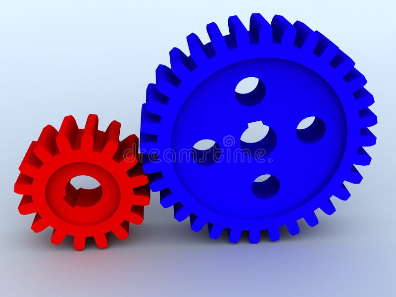Big Gear Small Gears Stock Illustrations – 88 Big Gear Small Gears ...
