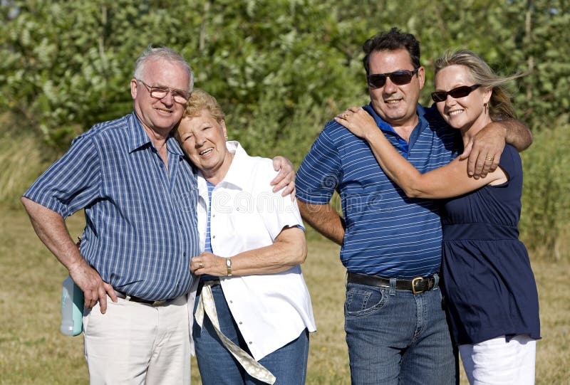 Three generations stock image. Image of happy, garden - 2784863
