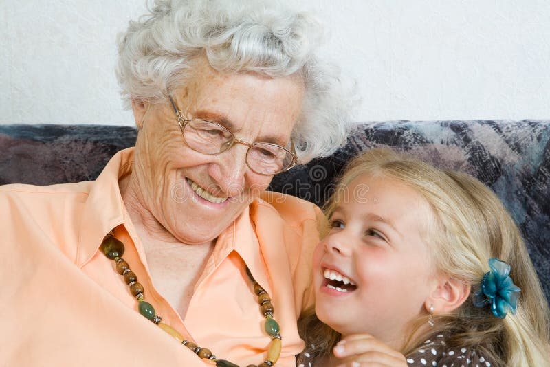 Two generations stock photo. Image of great, hearty, cute - 5798948