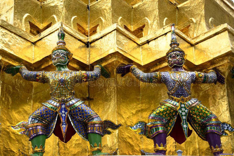 Two Giant statue stock photo. Image of travel, asia, grand - 48392766