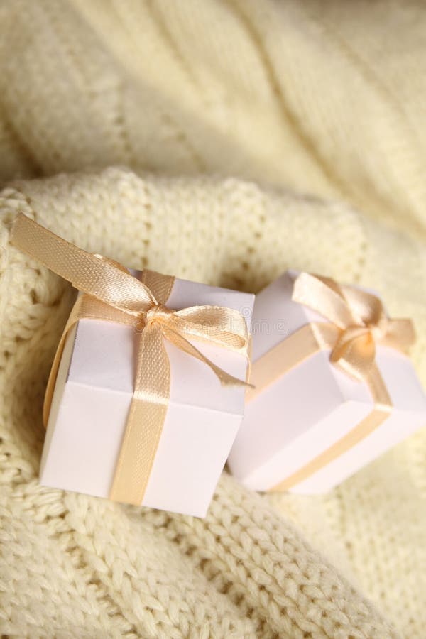 Two gift boxes stock image. Image of holiday, beautiful - 28936765