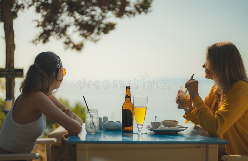 Two girls talking stock image. Image of girl, conversation - 315779889