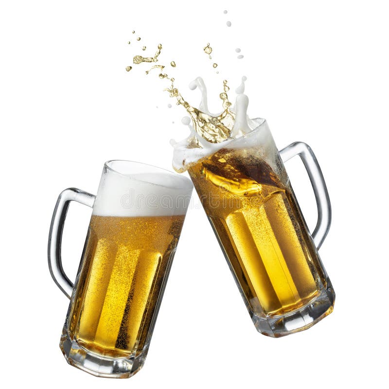 Two Beer Mugs Cheers Stock Photos - Free & Royalty-Free Stock Photos ...