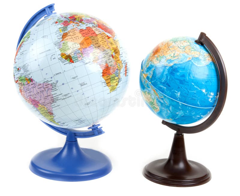 Two Globes Picture. Image: 13848388