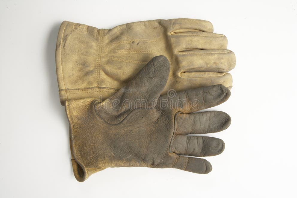 Two Gloves One Plam Up Other Back of Hand Stock Photo - Image of ...