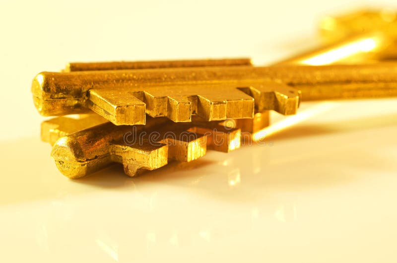 Two Gold Keys Light Background Stock Photos - Free & Royalty-Free Stock ...
