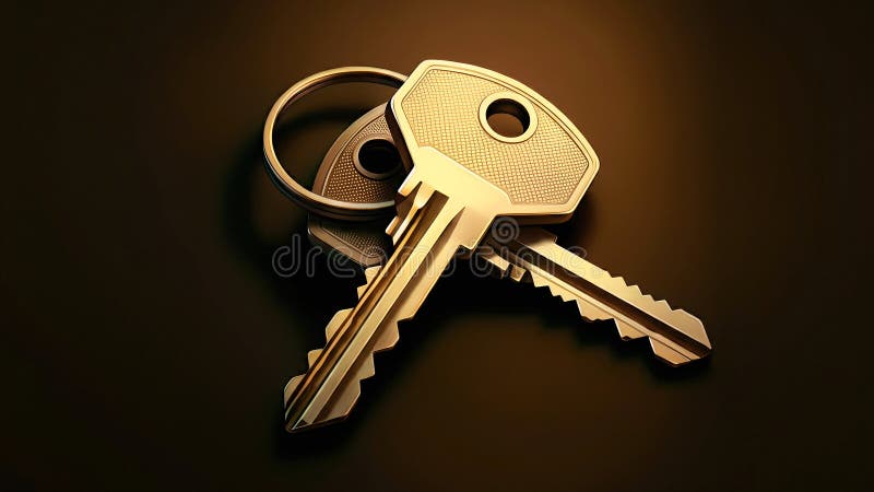 Two Yellow Keys Illustration Stock Illustrations – 118 Two Yellow Keys ...