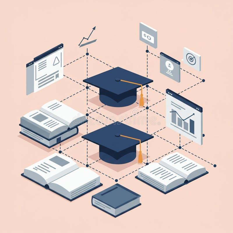 Pastel Graduation Caps Stock Illustrations – 101 Pastel Graduation Caps ...