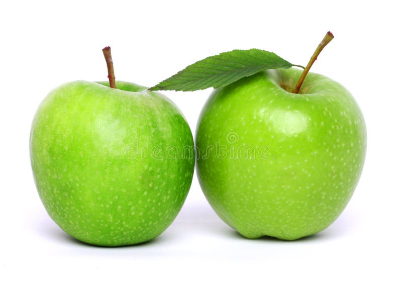 Two Apples Side by Side W/ Path Stock Image - Image of calorie, fruit ...