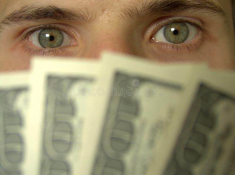 Two green things 2 stock photo. Image of individual, money - 236914