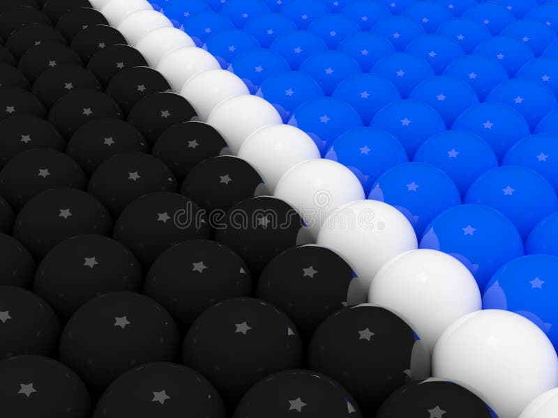 Two groups of 3d balls stock illustration. Illustration of glossy - 4172310