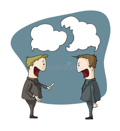 Two Men Arguing Stock Illustrations – 591 Two Men Arguing Stock ...