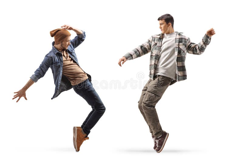 Full Length Shot of Two Young Men Hugging Each Other Stock Image ...