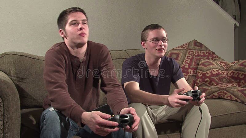 Two Guys Playing Tennis on the Court Stock Footage - Video of match ...