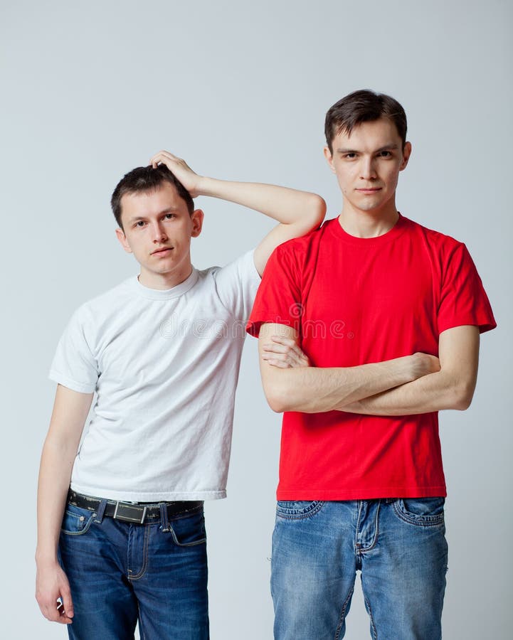 Two guys stock image. Image of casual, friendly, young - 52658087 Two guys stock image. Image of casual, friendly, young - 52658087
