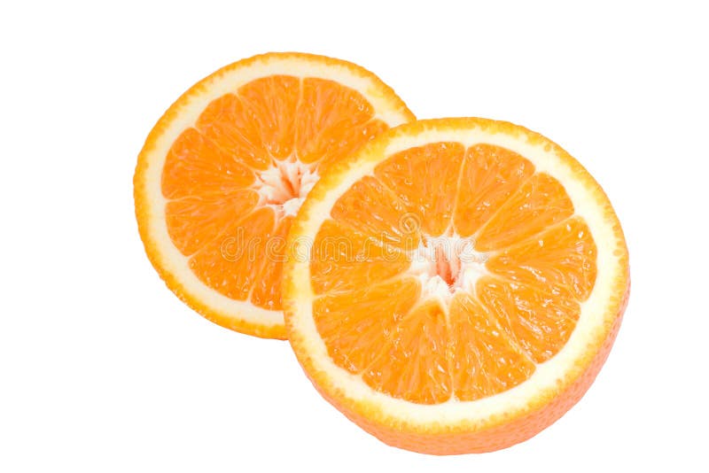Two Half Of Orange Picture. Image: 2490728