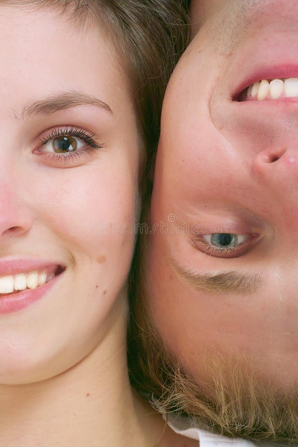 Two halves stock image. Image of looking, happiness, lifestyles - 6806737