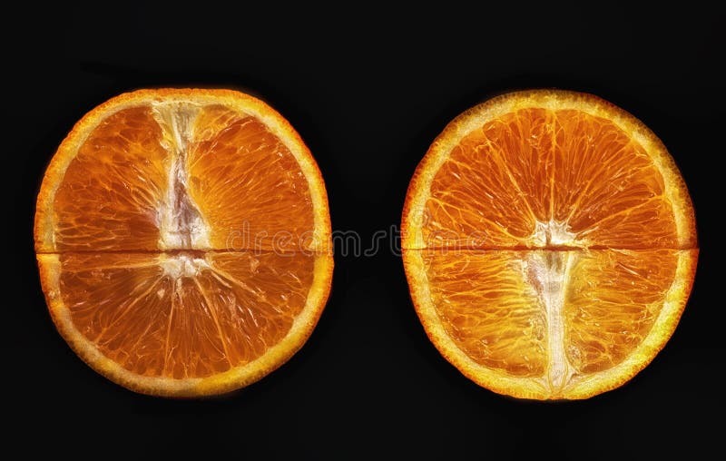823 Two Whole Two Halves Orange Stock Photos - Free & Royalty-Free ...