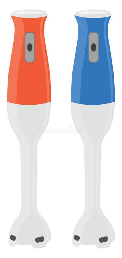 Hand Blender, Illustration, Vector Stock Illustration - Illustration of ...