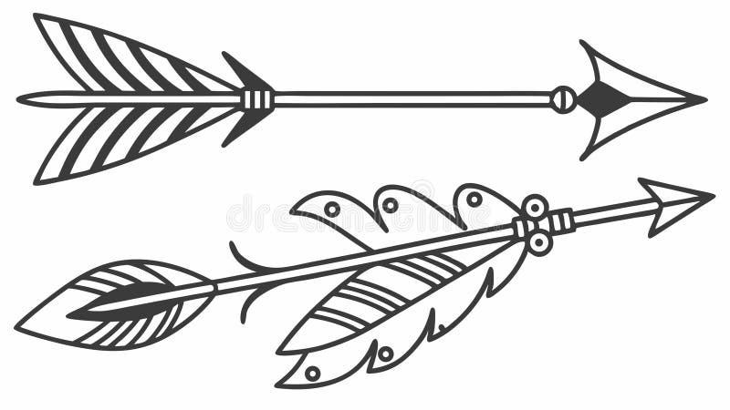 Fletching Arrows Stock Illustrations – 399 Fletching Arrows Stock ...