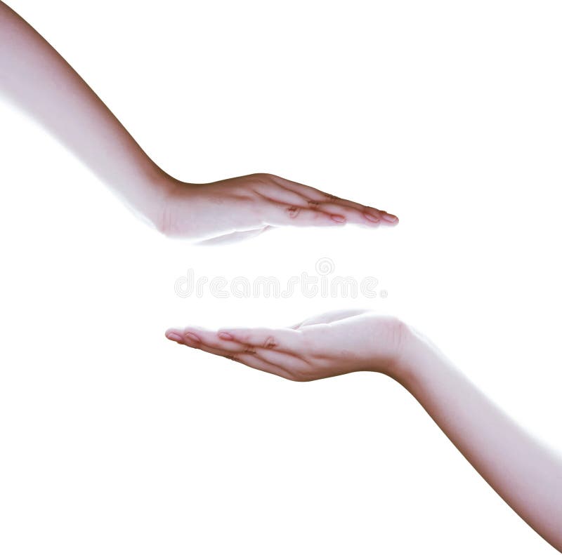 Two Hand 2 stock photo. Image of finger, offer, open - 34958972