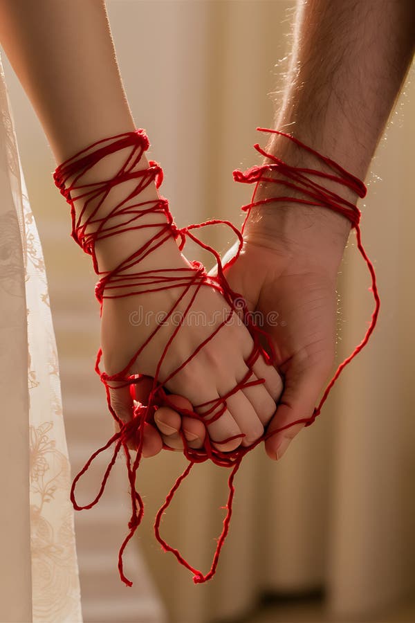 Thread Rope Symbolic Connection Stock Illustrations – 18 Thread Rope ...