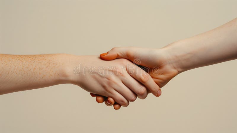 Two Hands Clasp Together in a Simple yet Powerful Gesture Stock Image ...