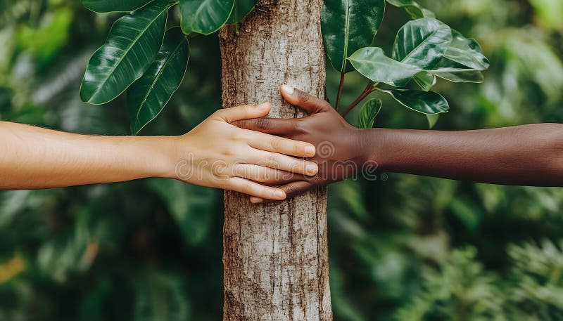 Unity in Nature stock photo. Image of hope, diversity - 385570274