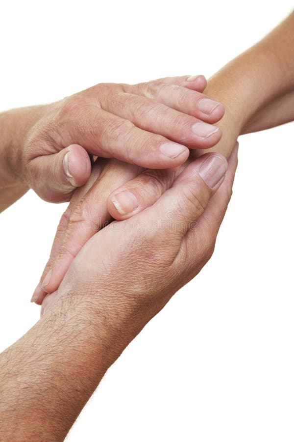 Hands give comfort stock image. Image of seniors, consolation - 189518949