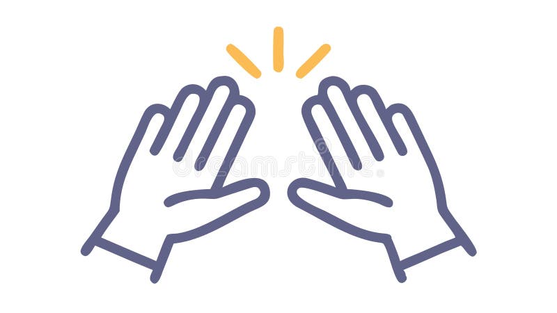 High Five Hands Logo Stock Illustrations – 235 High Five Hands Logo ...