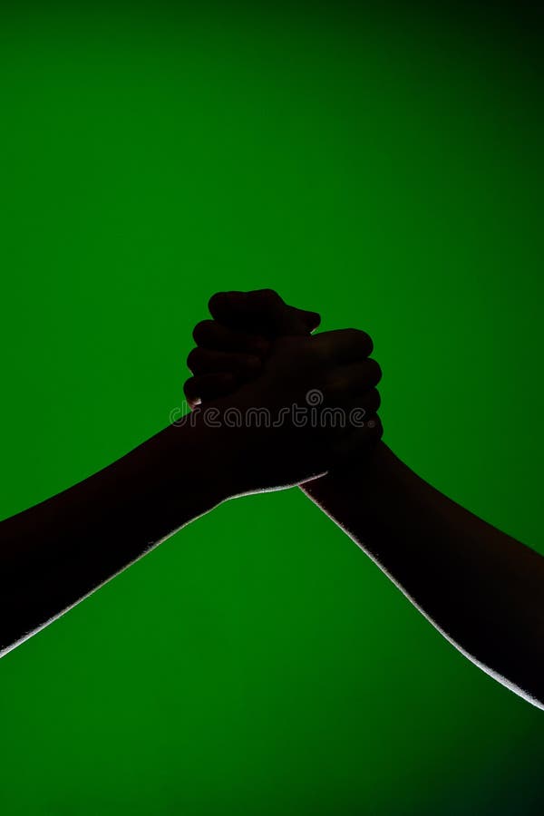 Green Handshake stock photo. Image of shaking, deal, green - 9597080