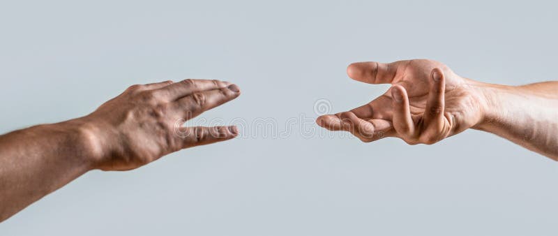 Two Hands, Helping Arm of a Friend, Teamwork. Rescue, Helping Gesture ...