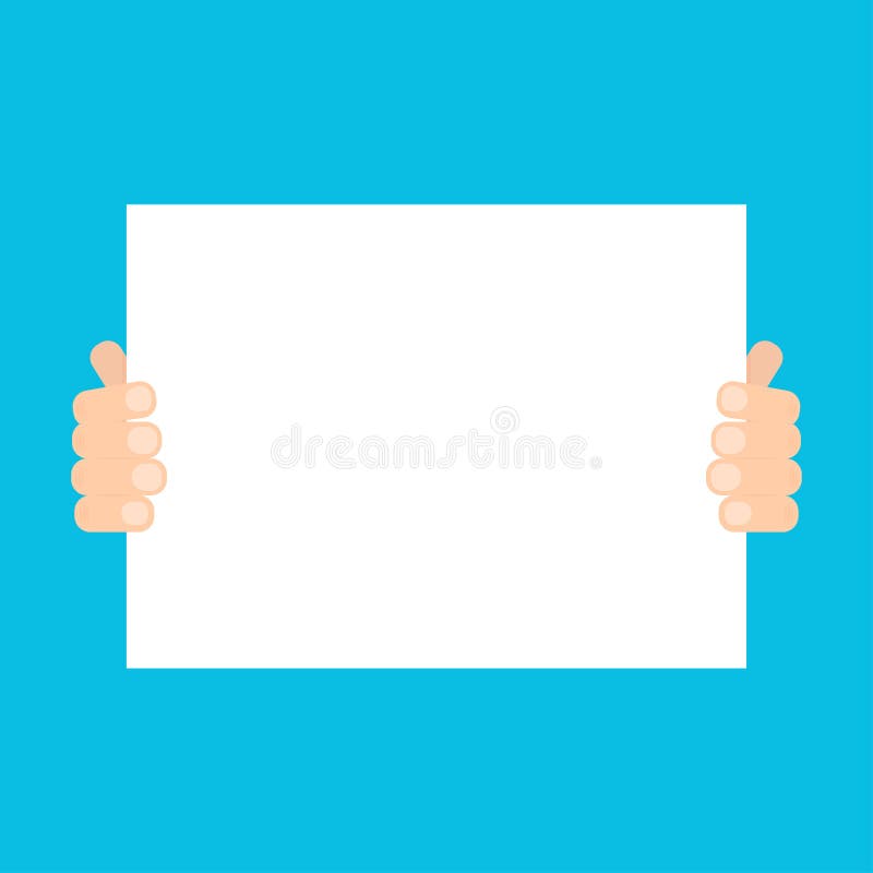 Two Hands Holding Paper Sheet Stock Illustrations – 101 Two Hands ...