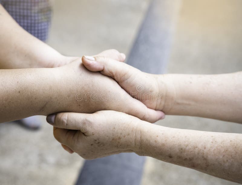 Two Hands of Human Touching Together Stock Photo - Image of caring ...