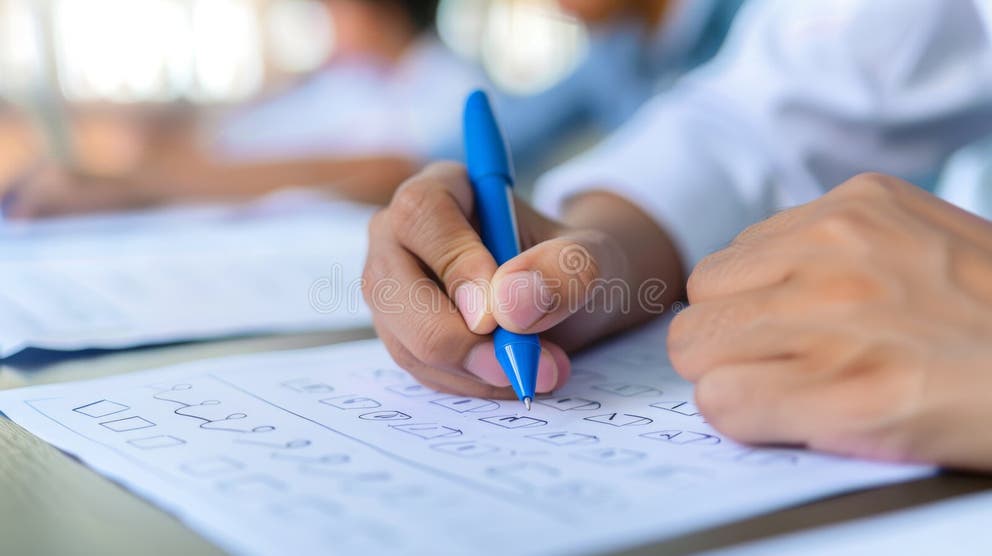Two Hands are Marking Notes on a Musical Score with Pencils.. AI ...