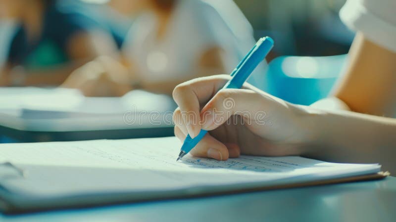 Two Hands are Marking Notes on a Musical Score with Pencils.. AI ...