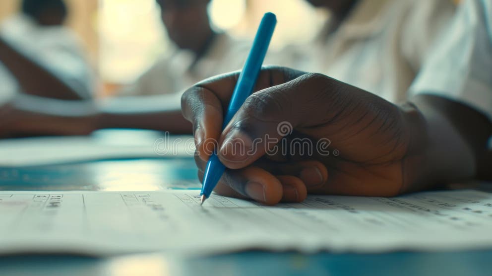 Two Hands are Marking Notes on a Musical Score with Pencils.. AI ...