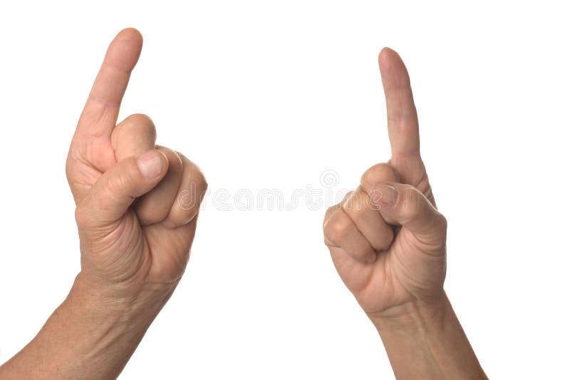 Two hands one sign stock photo. Image of gesture, palm - 41374008