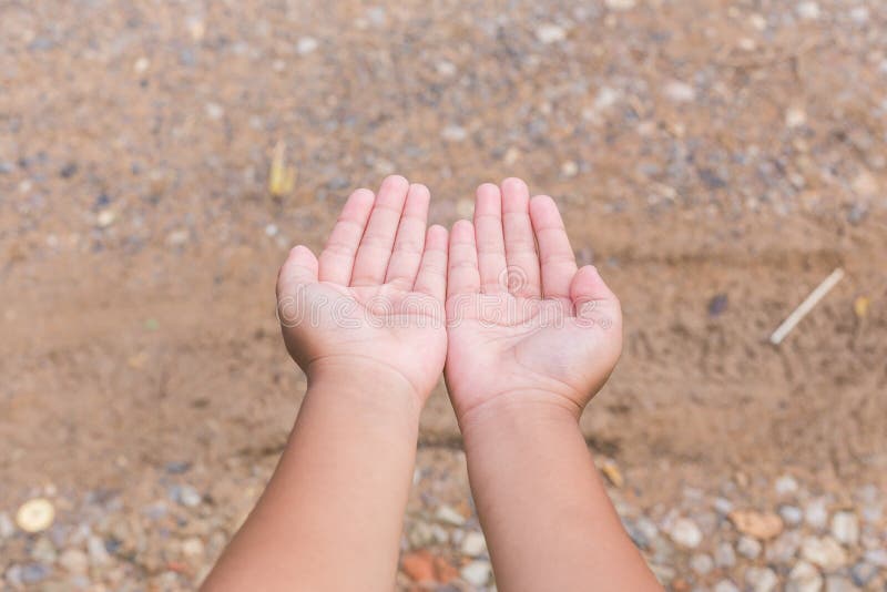 Two hands open palm stock image. Image of gesture, believe - 173397149