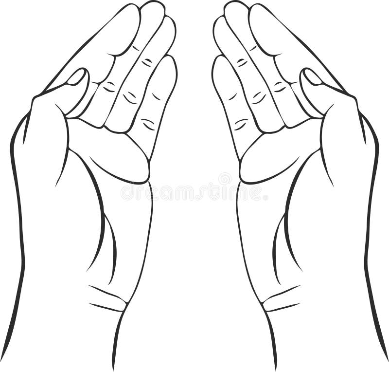 Two Open Hands Together