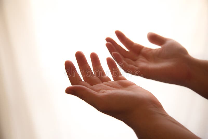 Open Praying Hands