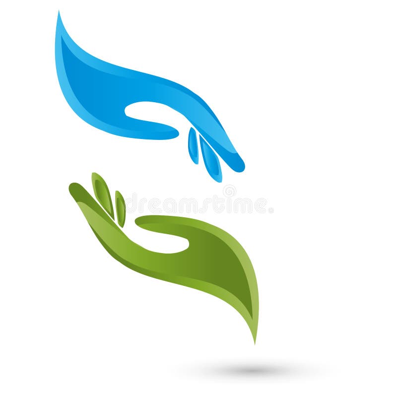 Two Hands, Physiotherapy and Massage Logo Stock Vector - Illustration ...