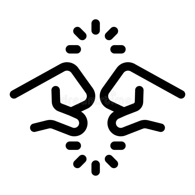 Two Hands Pressing Together Creating Spark Ignition Power Energy Stock ...