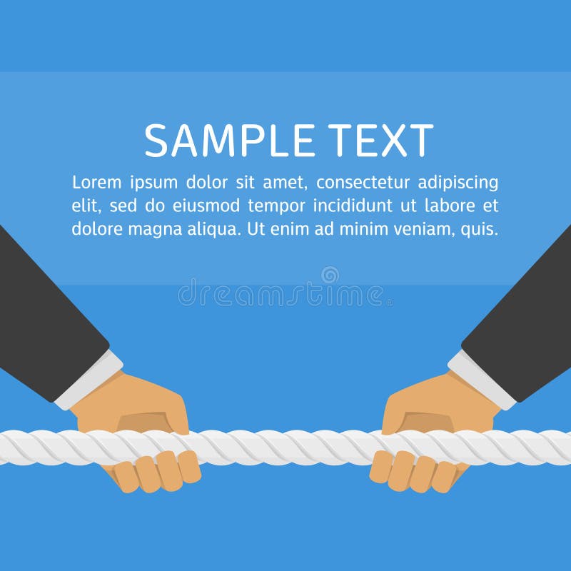 Pulling In Opposite Directions Stock Vector - Illustration of blue ... Pulling In Opposite Directions Stock Vector - Illustration of blue ...
