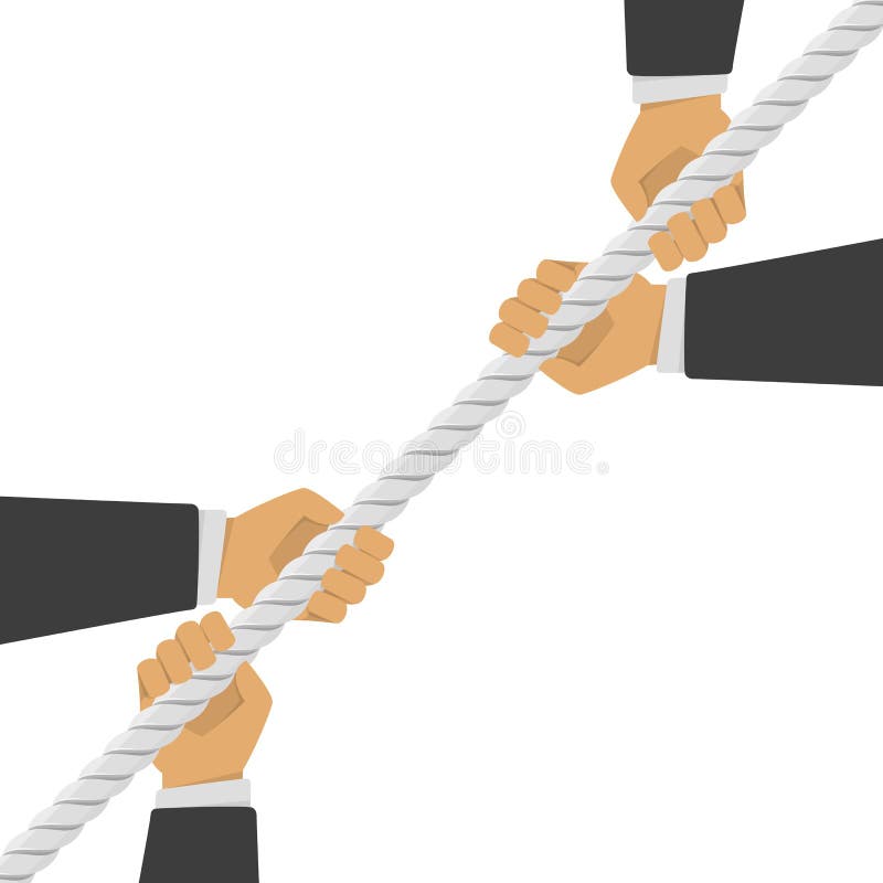 Strong Man Pulling Rope Stock Illustrations – 184 Strong Man Pulling ...