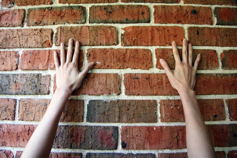 173 Pushing Brick Wall Stock Photos - Free & Royalty-Free Stock Photos ...