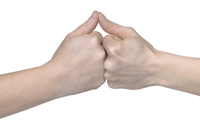 Two hands salute stock photo. Image of caucasian, fist - 29039148